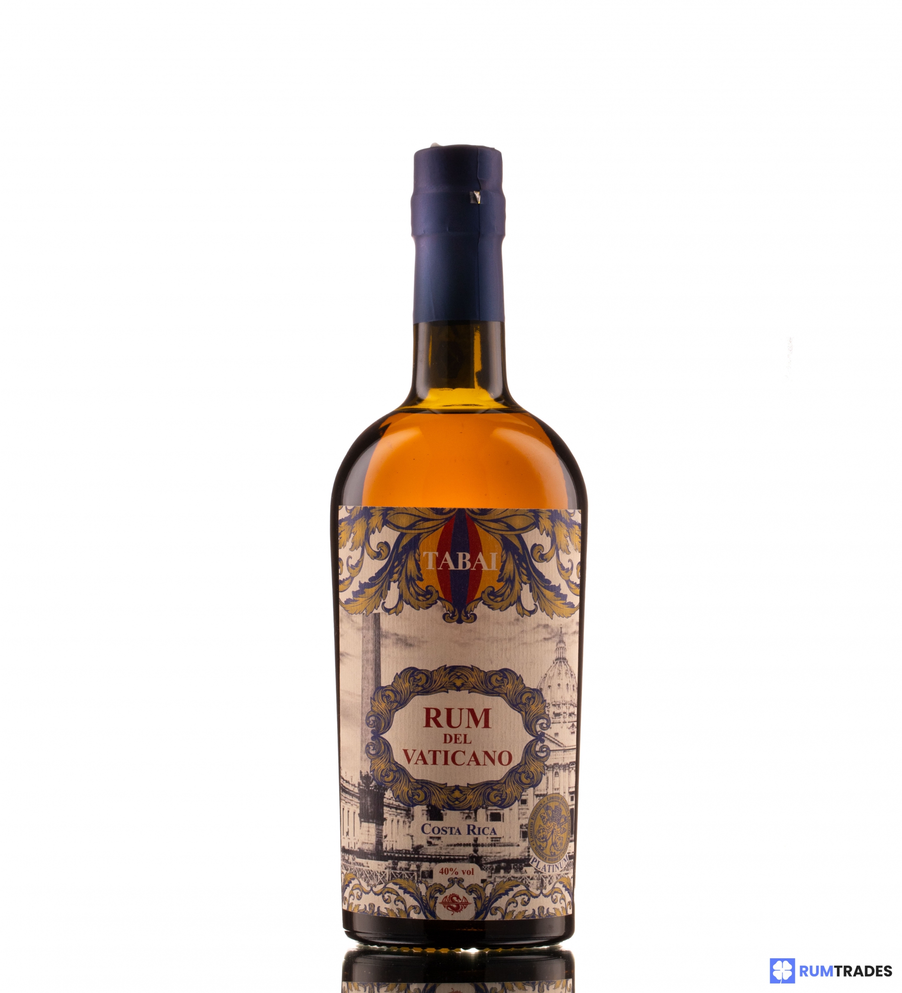 TABAI 'RUM DEL VATICANO' & 'RUM DEL PRESIDENTE' 5 YEARS OLD 40% 2 X 70 CL