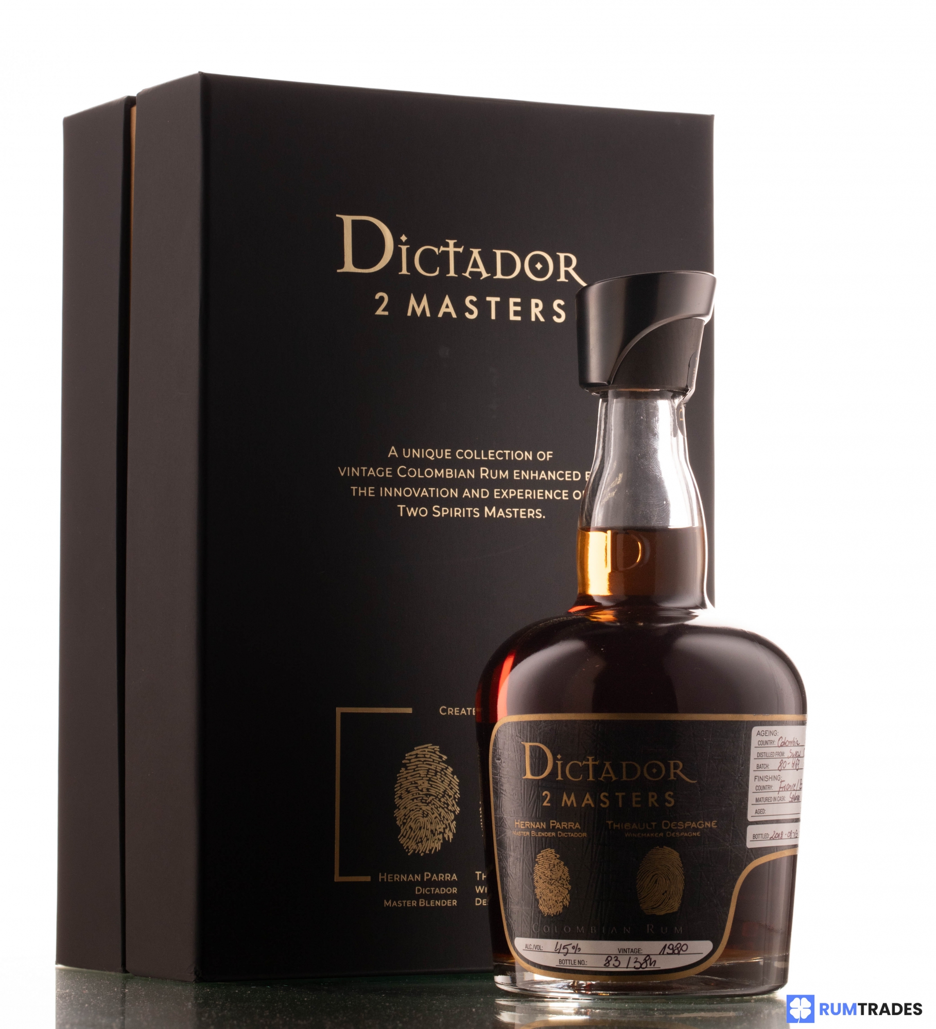 DICTADOR 2 MASTERS 1980 37 YEARS OLD 45% BATCH #80-469